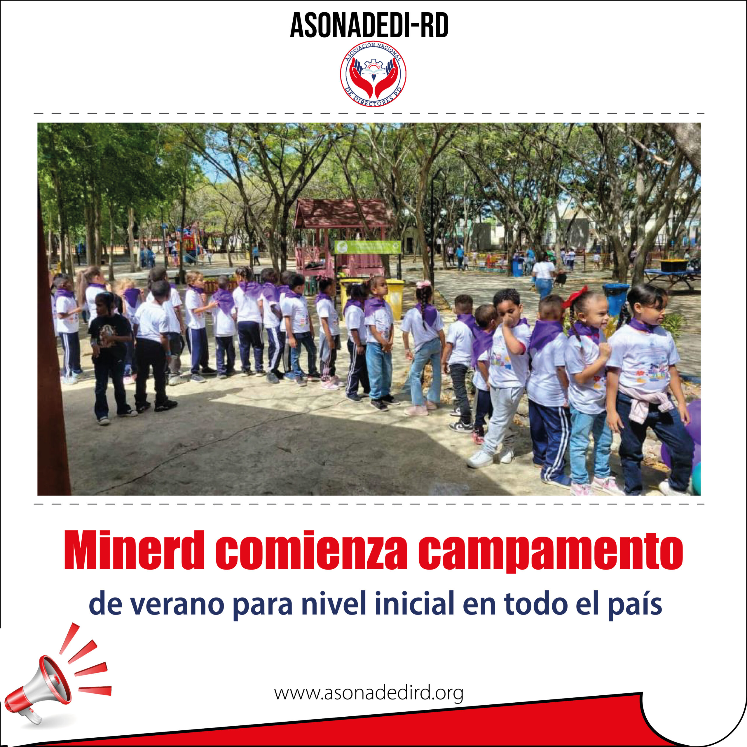 Minerd comienza campamento de verano para nivel inicial en todo el país ...